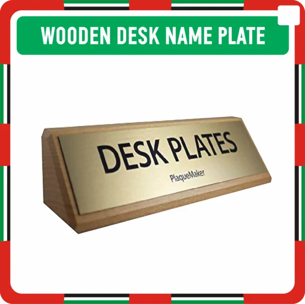 Wooden Desk Name Plate Makers in Dubai | Wood Desk Name Plate Near Me